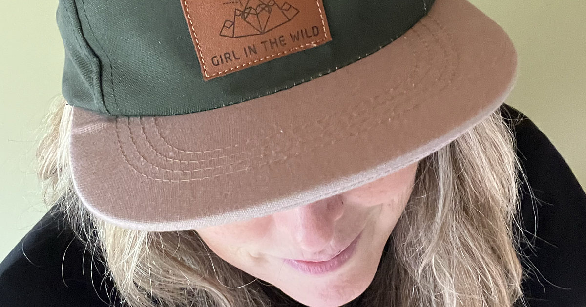 Girl in the Wild | 5-Panel Flat Brim Hat